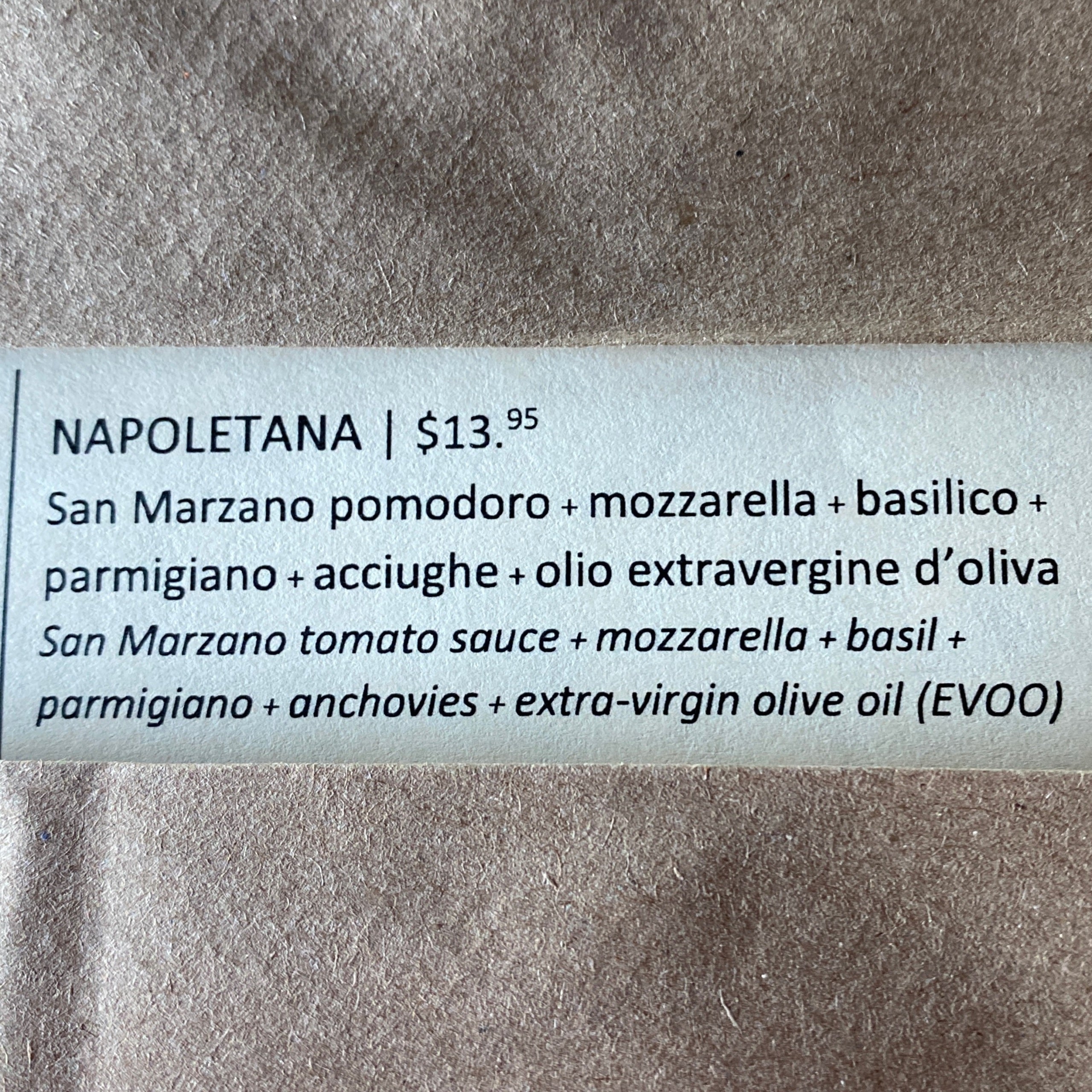 Fabio On Fire | Pizzeria Italiana.