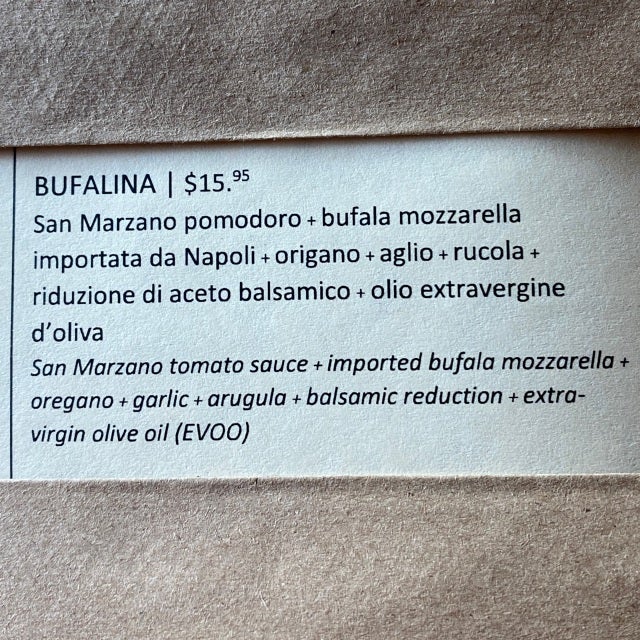 Fabio On Fire | Pizzeria Italiana.